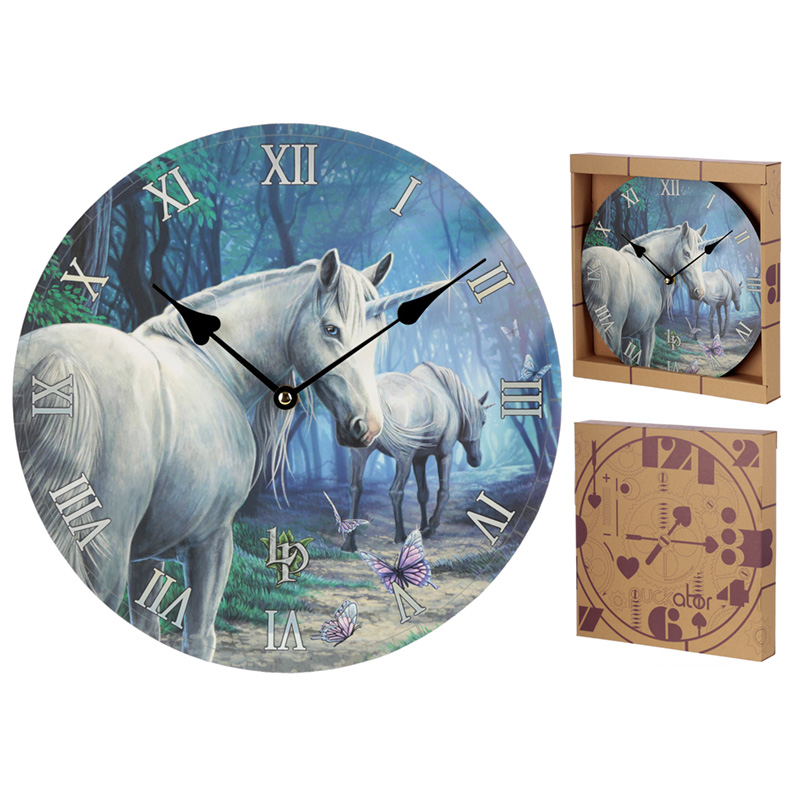 Round Decorative Fantasy Magic Wall Clock Modern Bedroom Kitchen Home ...