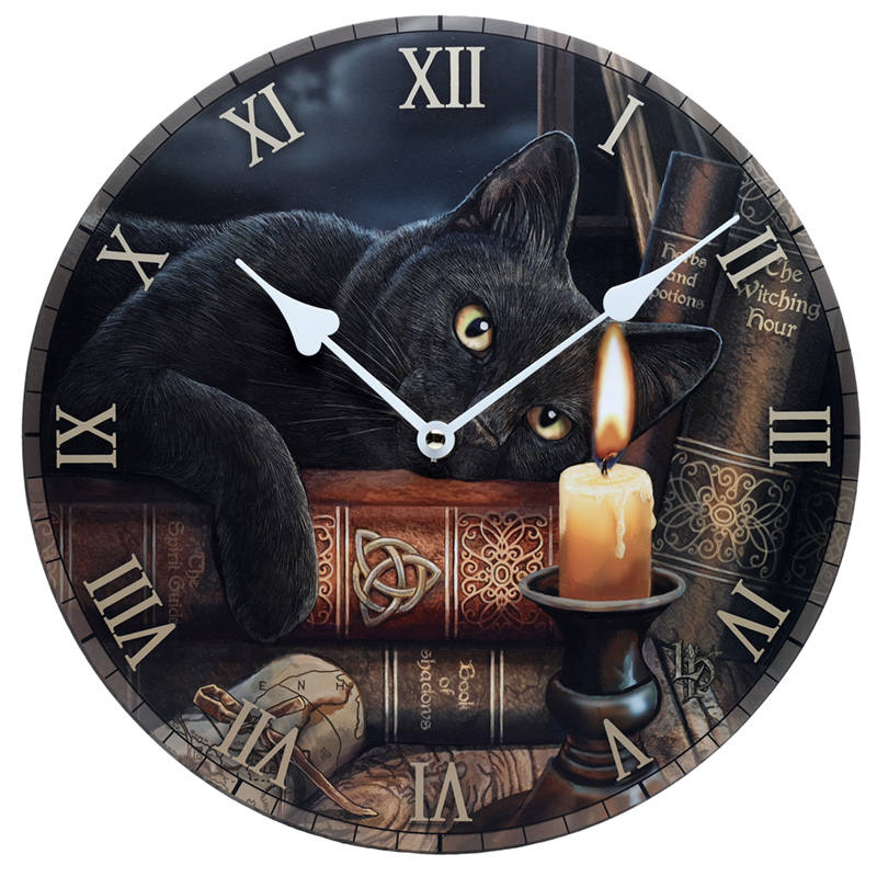 Round Decorative Fantasy Magic Wall Clock Modern Bedroom Kitchen Home ...